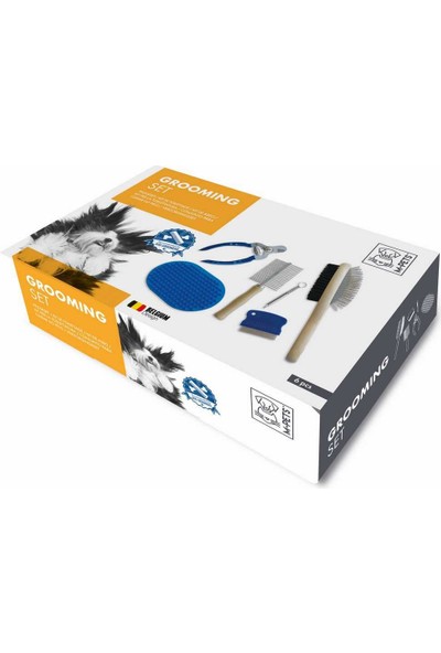 M-Pets M-Pets Grooming Set Köpekler Için Bakım Seti 6lı