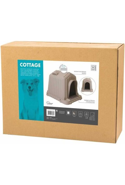 M-Pets M-Pets Cottage Köpek Kulübesi (M) 76X95X63CM M-Pets M-Pets Cottage Köpek Kulübesi (M) 76X95X63CM