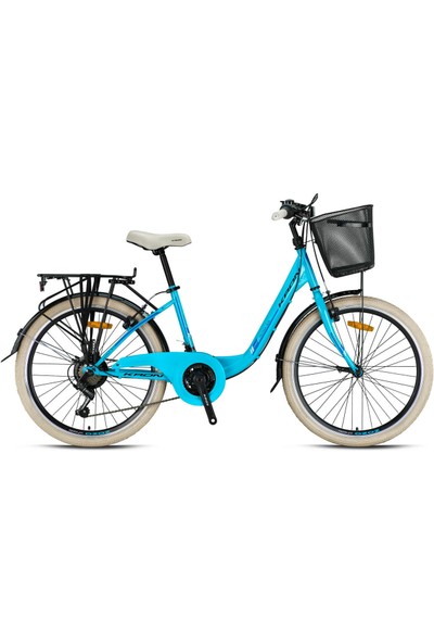 Kron Tetra 3.0 24 jant Şehir bisikleti Unisex - V-Fren