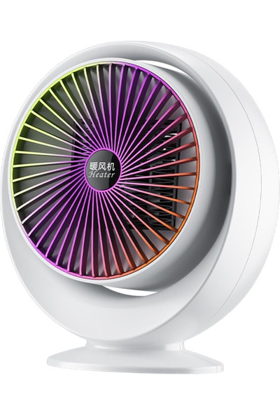 Sharplace Kızılötesi Seramik Mini Taşınabilir Fanlı Isıtıcı - Beyaz (Yurt Dışından)