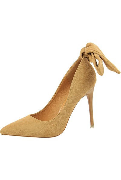 Bigtree Haki Topuklu Ayakkabı (Yurt Dışından)