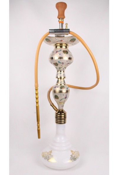 Dağ Hediyelik Bakır Varak Zengin Nargile Takımı