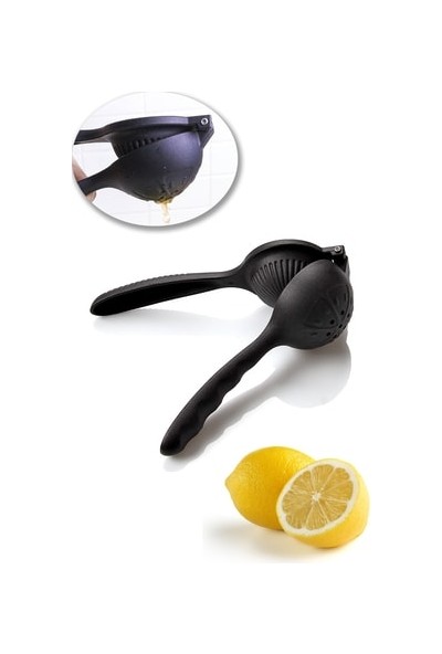 Pazarika Siyah Metal Döküm Limon Sıkacağı Pazarika Siyah Metal Döküm Limon Sıkacağı