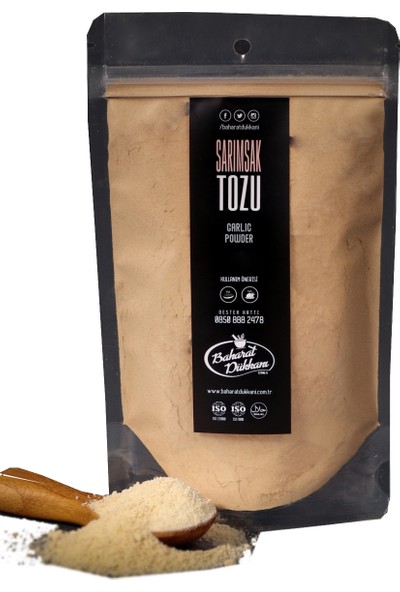 Baharat Dükkanı Sarımsak Tozu 125 gr