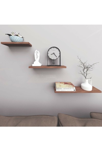 Ars 3'lü Uçan Raf Ceviz Rank