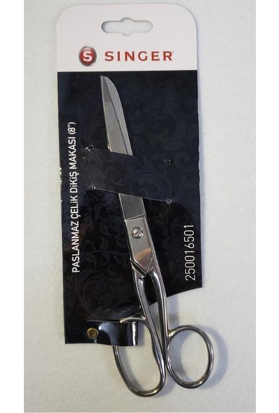 Singer 8''250016501-Paslanmaz Çelik Terzi Makası Singer 8''250016501-Paslanmaz Çelik Terzi Makası