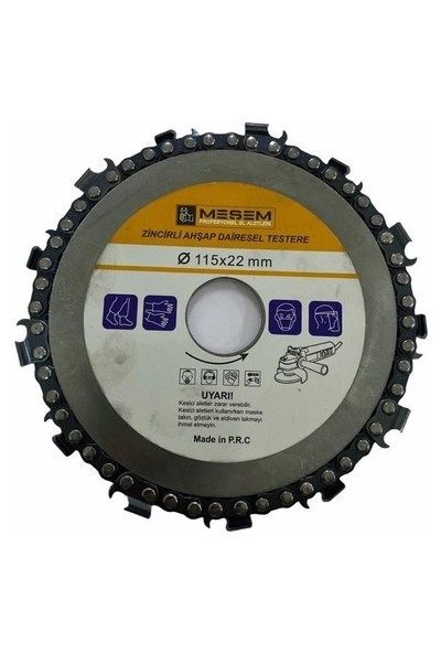 Meşem 929 115 mm Zincirli Ahşap Testeresi