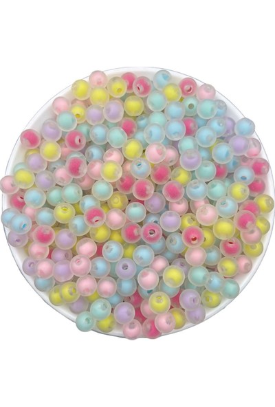 Hedef Bijuteri 25GR 8mm Mat Içi Boncuklu Karışık Renkli Yuvarlak Boncuk,takı Boncuğu (25GR,~80 Adet) Hedef Bijuteri 25GR 8mm Mat Içi Boncuklu Karışık Renkli Yuvarlak Boncuk,takı Boncuğu (25GR,~80 Adet)