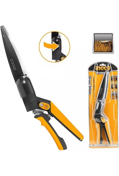 Ingco Çim Kesme Makası 340°