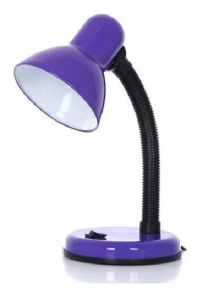 herkesetoptantic Spiralli Retro Öğrenci Çalışma Masa Lambası (Mor) herkesetoptantic Spiralli Retro Öğrenci Çalışma Masa Lambası (Mor)