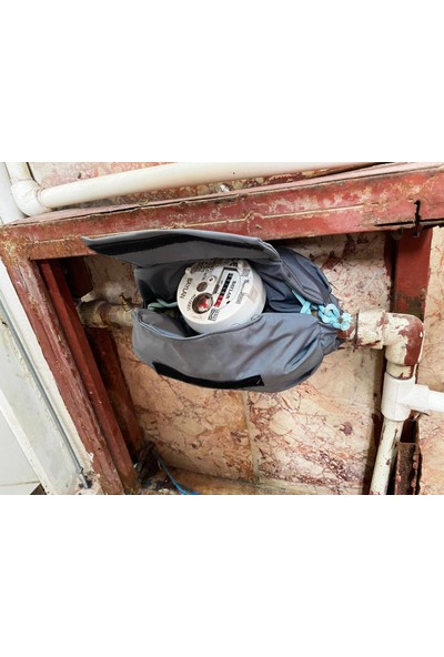 KL Ev Su Saati Sayaca Kar - Dona (Donmaya) Karşı Koruma Isı Ceketi Izolasyon Ev Su Saati