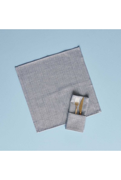 Bella Maison Basic Lacivert Peçete 2'li (40X40 Cm)