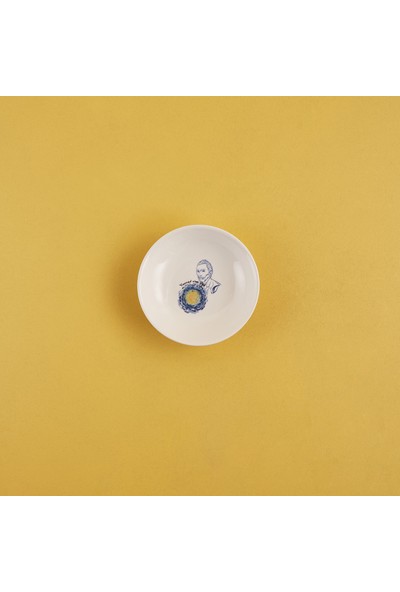 Bella Maison Van Gogh Stoneware Peynir Tabağı Mavi 13 cm