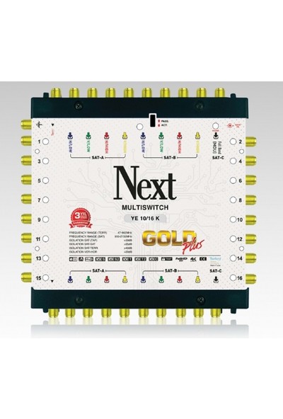 Next Ds.multıswıtch 10/16 Gold Santral ( Sonlu )