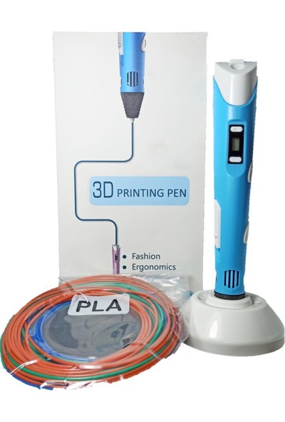 Elektronikport Üç Boyutlu Yazıcı 3D Kalem 3D Pen Printer Bakır Nozzle