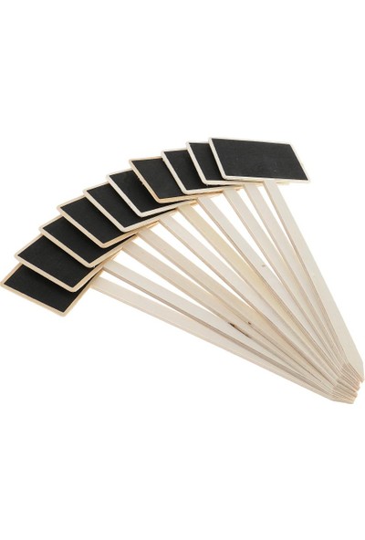 F Fityle 10 Mini Ahşap Siyah Tebeşir Kurulu Mesaj Kurulu Çiçek Bitki Etiketi B (Yurt Dışından) F Fityle 10 Mini Ahşap Siyah Tebeşir Kurulu Mesaj Kurulu Çiçek Bitki Etiketi B (Yurt Dışından)