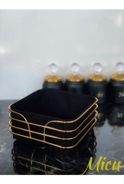 Mien Mıen Metal Ekmek Sepeti