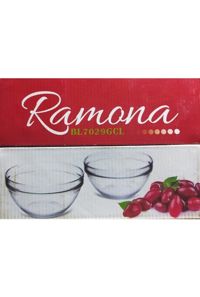 Kaveh Ramona 6'lı Çerezlik Lokumluk Kase Yılbaşı Kaveh Ramona 6'lı Çerezlik Lokumluk Kase Yılbaşı