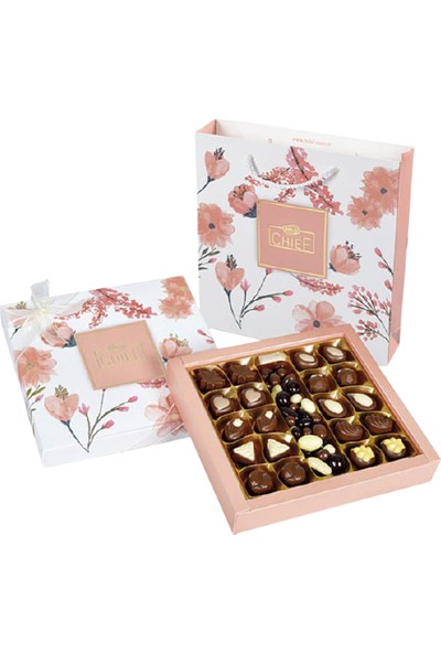 Bolçi Flower Kutu Hediyelik Spesiyal Çikolata 350 gr Bolçi Flower Kutu Hediyelik Spesiyal Çikolata 350 gr