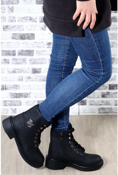 Föz Ptk 1069 Siyah Soğuk Su Geçirmez Kadın Bot Ayakkabı Föz Ptk 1069 Siyah Soğuk Su Geçirmez Kadın Bot Ayakkabı