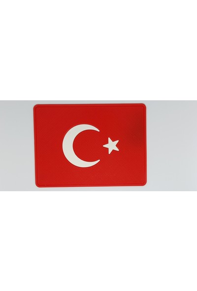 Park Oto Türk Bayrağı Torpido Üstü Kaydırmaz Ped Park Oto Türk Bayrağı Torpido Üstü Kaydırmaz Ped