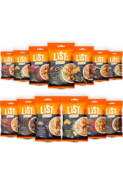 List Flavours Tanışma Paketi 380 gr List Flavours Tanışma Paketi 380 gr
