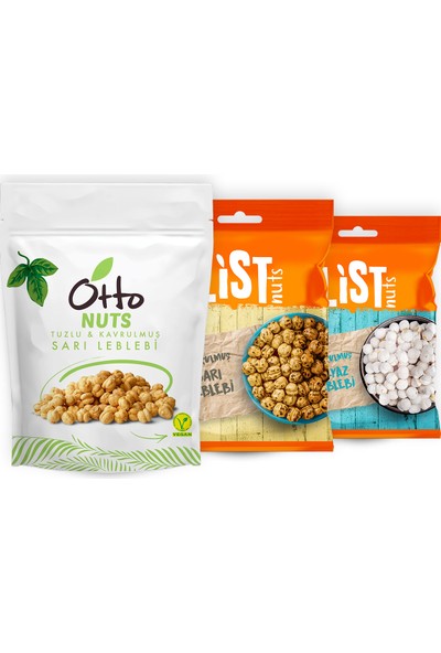 List Nuts Otto Leblebi Paketi 330 gr List Nuts Otto Leblebi Paketi 330 gr