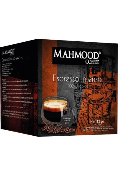 Mahmood Coffee Espresso Kapsül Kahve 16 Adet x 7 Gr Mahmood Coffee Espresso Kapsül Kahve 16 Adet x 7 Gr