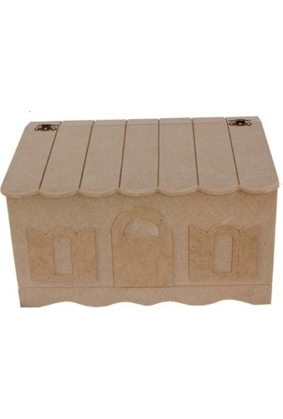Tasula Hobi Mdf Ekmek KUTUSU43X23X27CM - E334