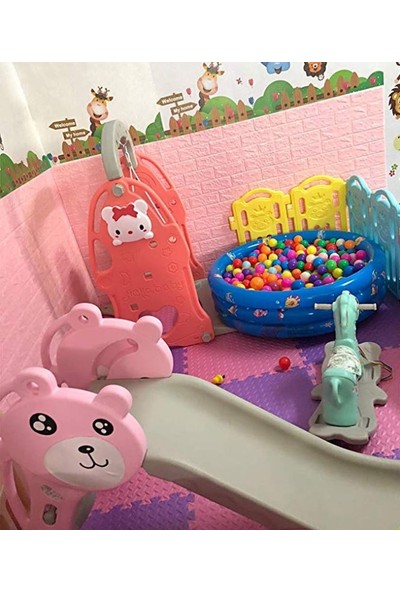 Renkli Duvarlar Kız Çocuk ve Yatak Odası Pembe Yapışkanlı Panel 3D Duvar Kağıdı Renkli Duvarlar Kız Çocuk ve Yatak Odası Pembe Yapışkanlı Panel 3D Duvar Kağıdı