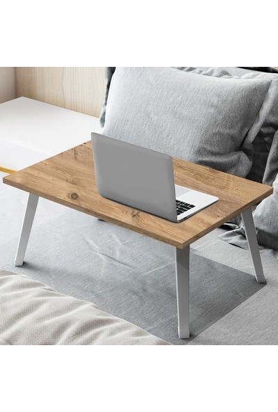 SC Dizayn Katlanır Ayaklı Yatak Sehpası (5 Renk)