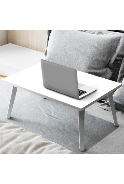 SC Dizayn Katlanır Ayaklı Yatak Sehpası (5 Renk)