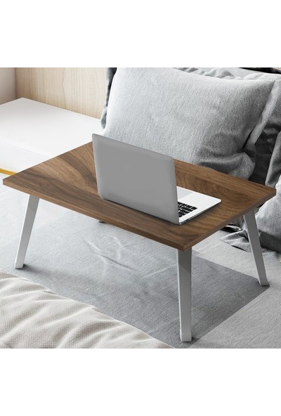 Katlanır Ayaklı Yatak Sehpası (5 Renk)