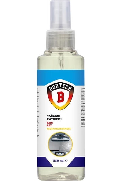 Burtech Yağmur Kaydırıcı Sprey 250 ml Burtech Yağmur Kaydırıcı Sprey 250 ml