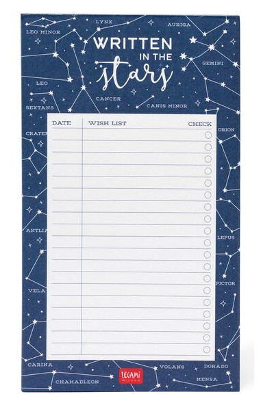 Legami Lg Notepad Stars Legami Lg Notepad Stars