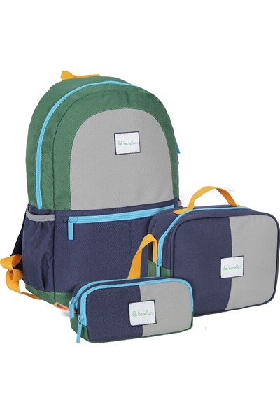 United Colors Of Benetton Benetton Üçlü Ilkokul Çanta Seti