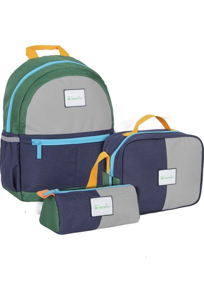 United Colors Of Benetton Benetton Üçlü Anaokul Çanta Seti