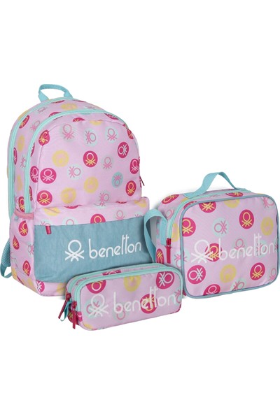United Colors Of Benetton Üçlü Ilkokul Çanta Seti