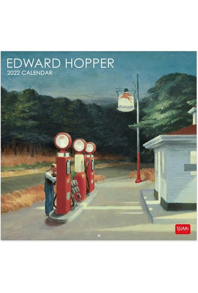 Legami Takvim-Lg Kare 30X29 2022 Edward Hopper