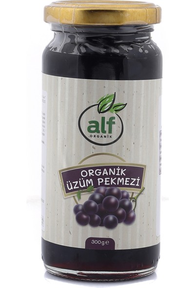 Alf Organik Üzüm Pekmezi 300 gr Alf Organik Üzüm Pekmezi 300 gr