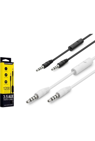 Telefon Kulübesi Aux Kablo Mikrofonlu 1.1mt HN4309 Telefon Kulübesi Aux Kablo Mikrofonlu 1.1mt HN4309