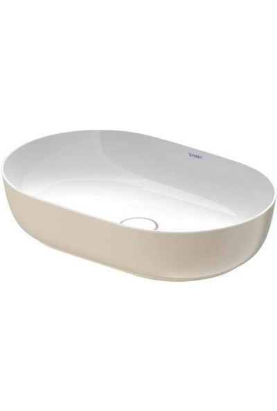 Duravit Çanak Lavabo Luv Duraceram® 60 cm Çift Renk Beyaz - Bej 0379602100