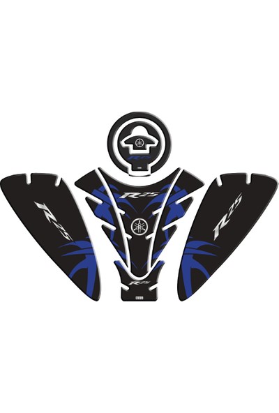 Gogomoto Gogo Premium Yamaha R25 2019-2021 Tank Pad Set 05 Gogomoto Gogo Premium Yamaha R25 2019-2021 Tank Pad Set 05