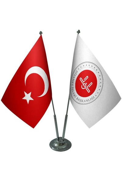 Saturndesign Masaüstü Diyanet Işleri Bayrağı Türk Bayrağı İkili Krom Direk Masa Bayrak Seti Saturndesign Masaüstü Diyanet Işleri Bayrağı Türk Bayrağı İkili Krom Direk Masa Bayrak Seti
