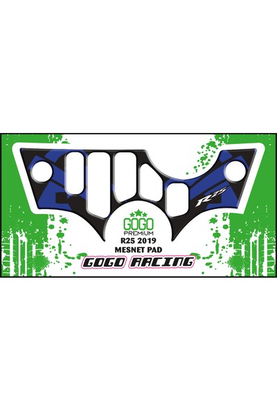 Gogomoto Yamaha R25 2019-2021 Mesnet (Gidon ) Pad
