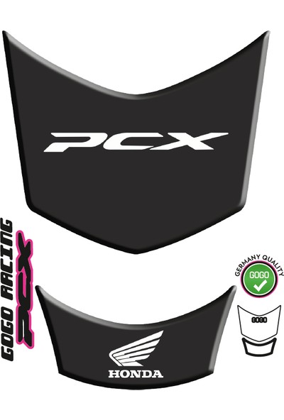 Gogomoto Honda Pcx 2014-2017 Far Pad + Kuyruk Pad Gogomoto Honda Pcx 2014-2017 Far Pad + Kuyruk Pad