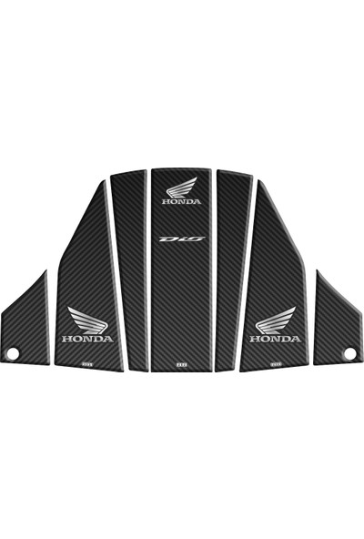 Gogomoto Honda Dio Tank Pad Set