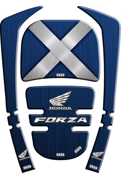 Gogomoto Honda Forza 2018-2021 Tank Pad Gogomoto Honda Forza 2018-2021 Tank Pad