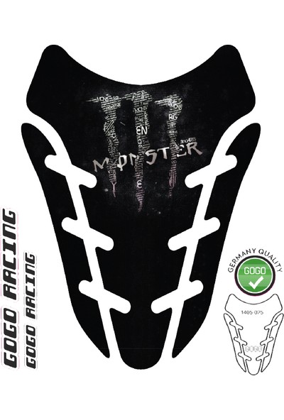 Gogomoto Monster Design Universal Tank Pad