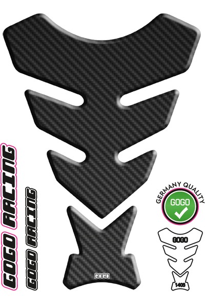 Gogomoto Carbon Universal Tank Pad